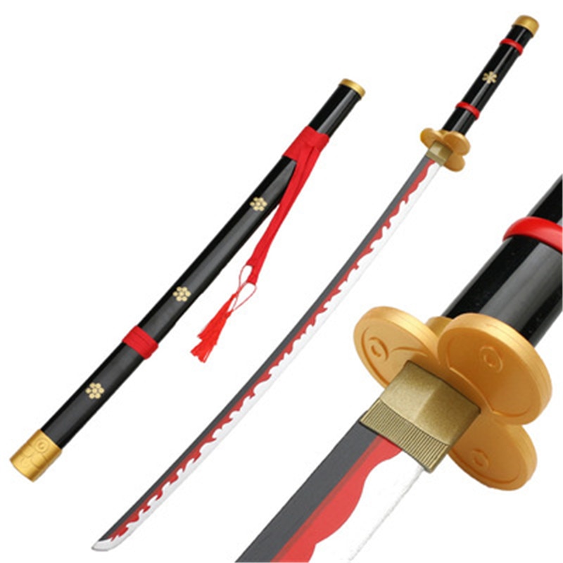 Roronoa Zoro Wooden Anime / Cosplay Katanas - 104cm - Pop Sword